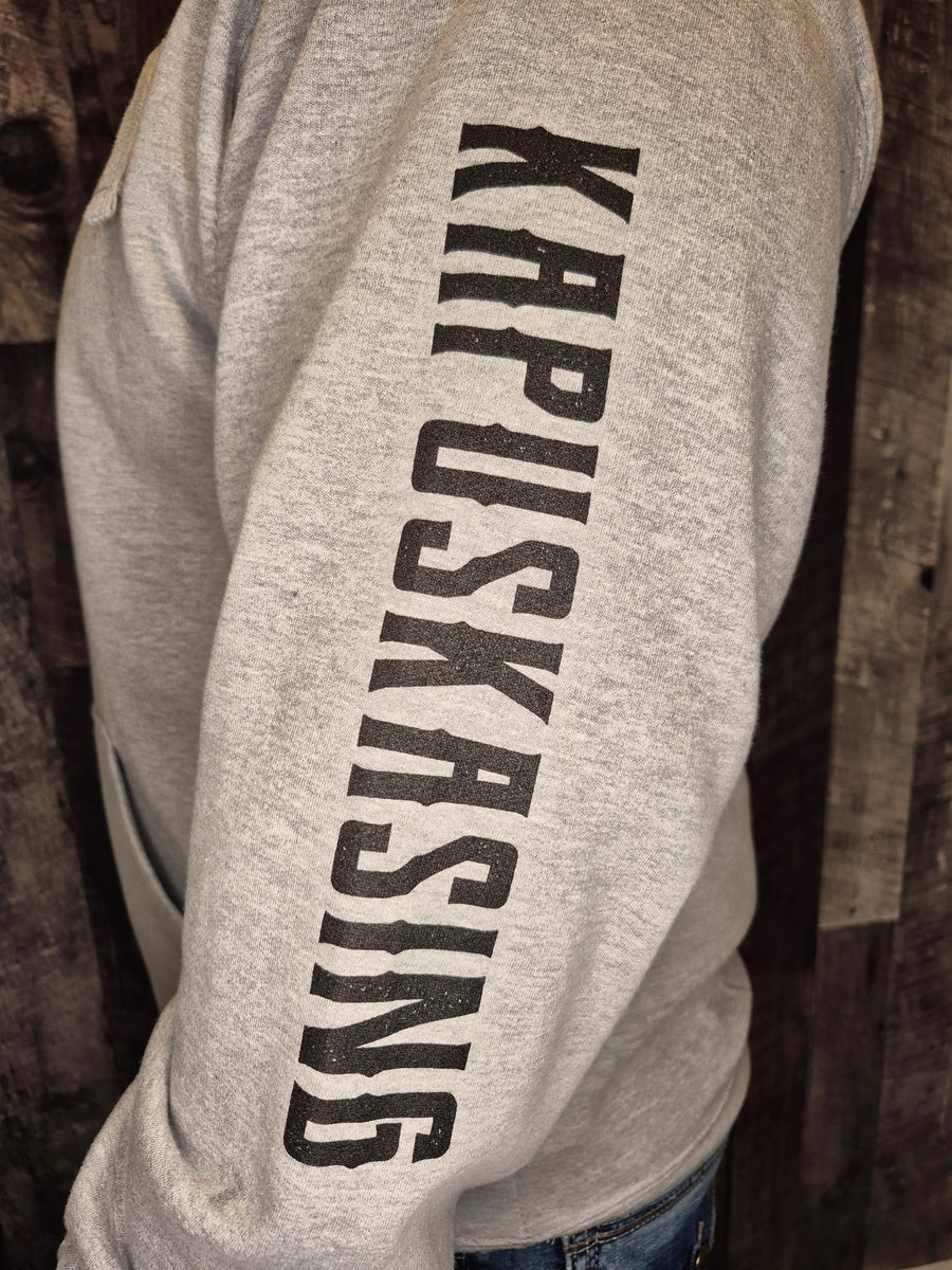 KAPUSKASING MEN'S SMALL TOWN GUY HOODIE - SPORTS GREY