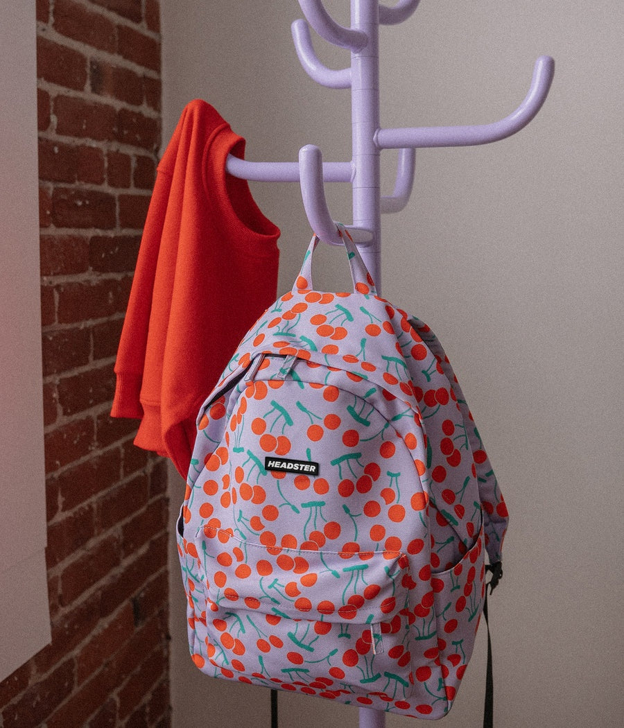 Headster Girls' Cherry Temple Backpack - 20L - Lavender Blue